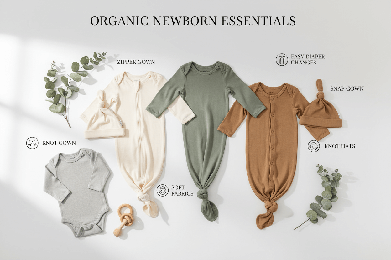 Best Organic Baby Clothes 2026: GOTS & Bamboo Guide – Milk & Baby