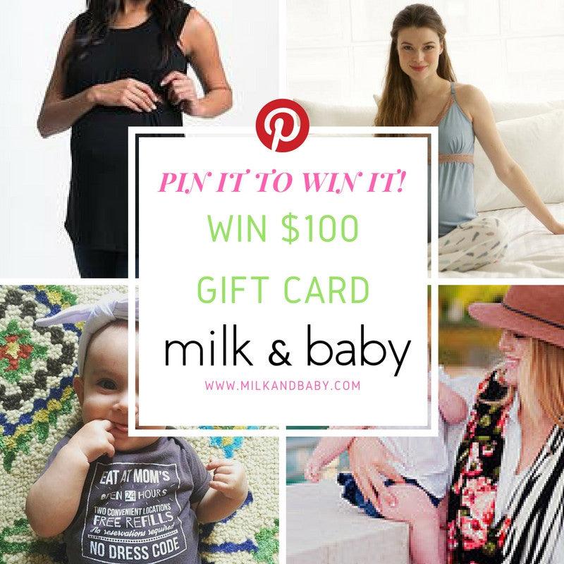 Pin to Win! World Breastfeeding Week Pinterest Contest! Milk & Baby ...