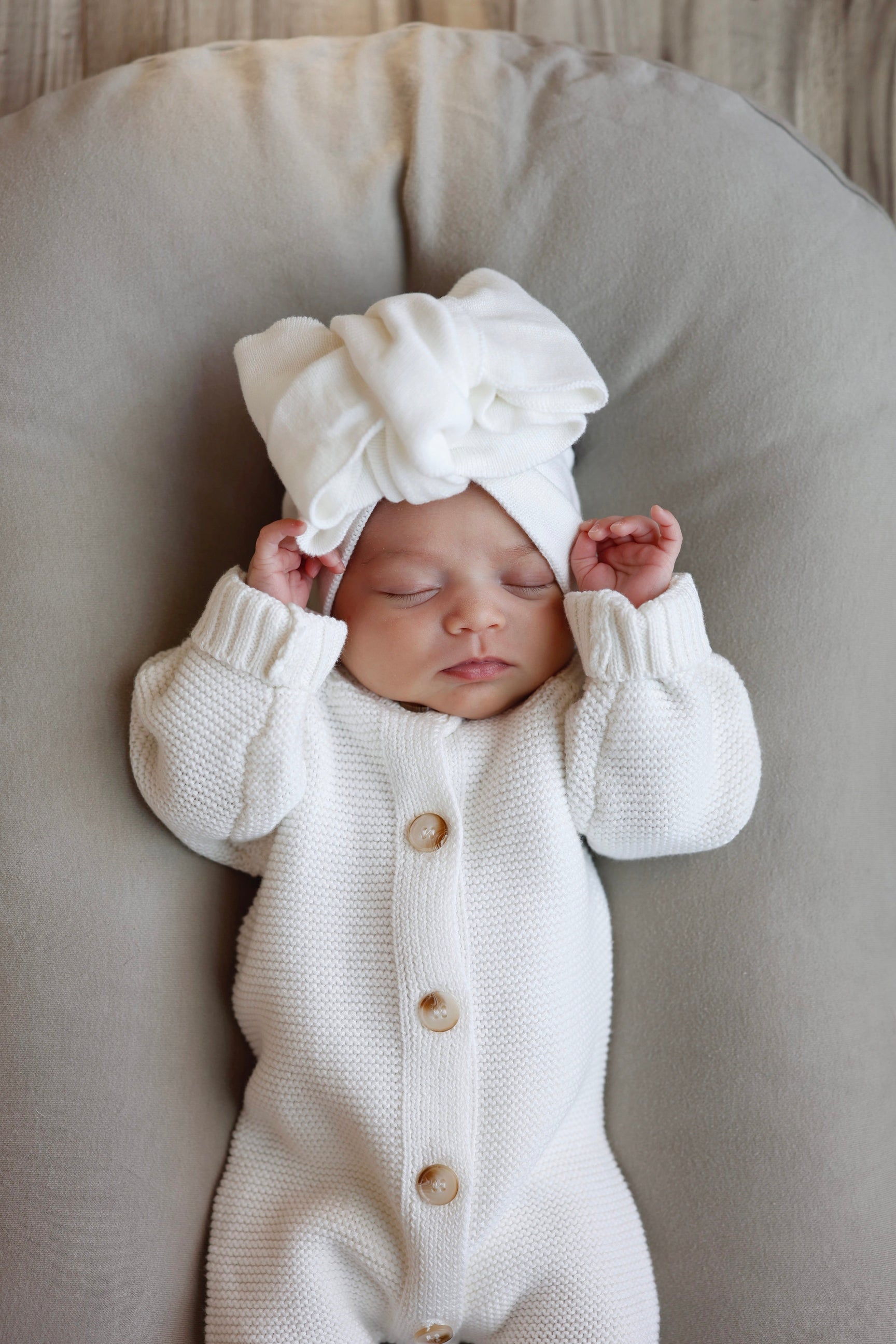 Luna + Luca Classic Purl Knit Jumpsuit | White – Milk & Baby