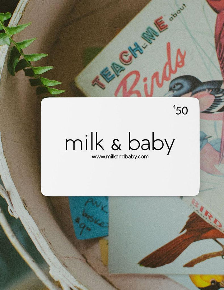 Milk & Baby Gift Card | The Perfect Last Minute Maternity Gift